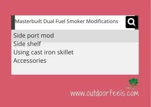 Top 3 Masterbuilt Dual Fuel Smoker Mods, July(2024) - Outdoor Feels